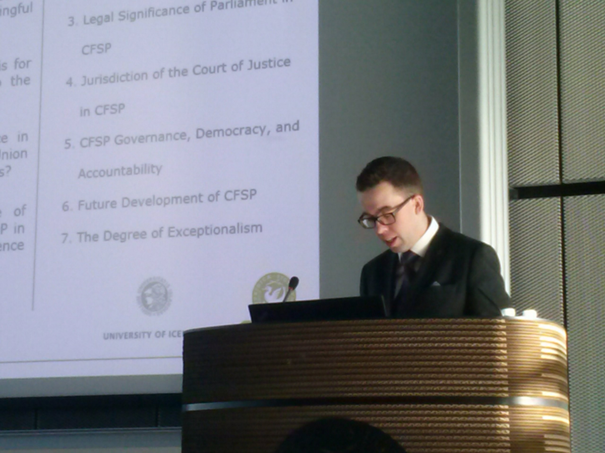 Nýr doktor í lögfræði | Háskóli Íslands