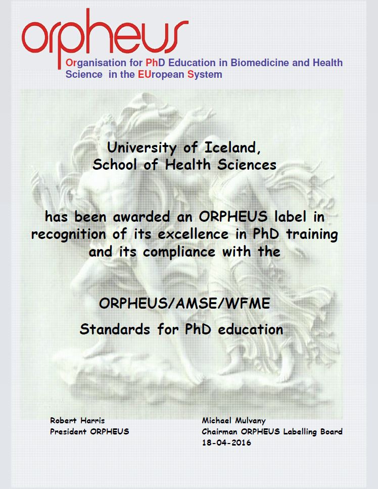 Doktorsnám með alþjóðlega gæðavottun | Háskóli Íslands